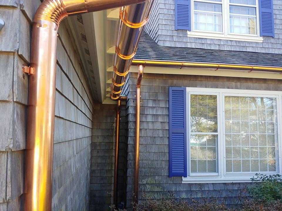 Half Round Gutters Installation