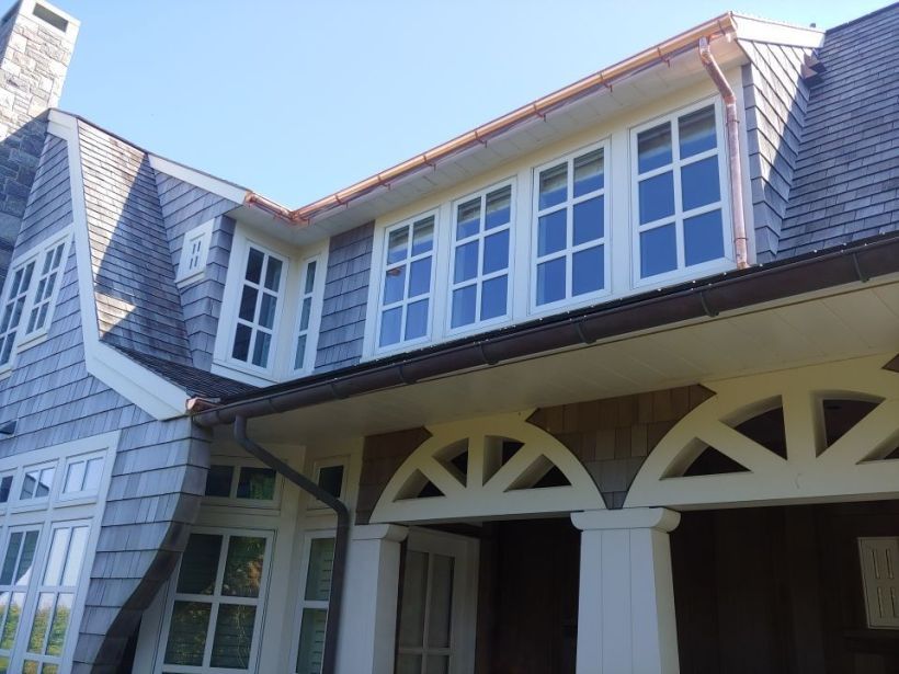 On-site Manufacturing and Installation of Seamless Copper Gutters