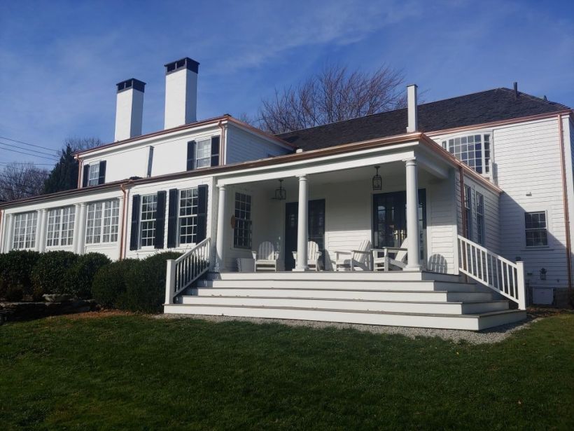 On-site Manufacturing and Installation of Seamless Copper Gutters