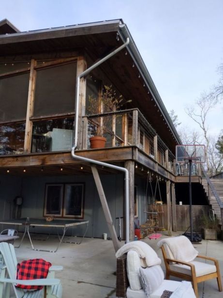 On-Site Manufacturing & Installation of Seamless Galvalume Gutter