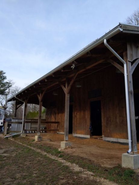 On-Site Manufacturing & Installation of Seamless Galvalume Gutter