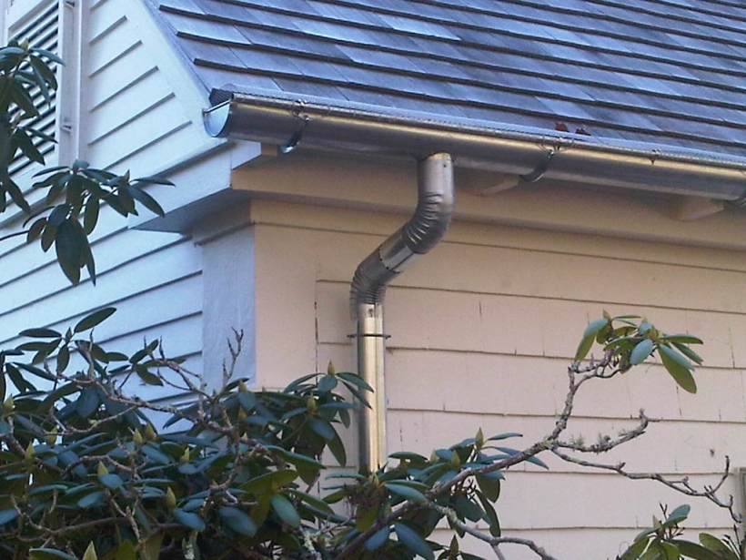 Installation of Galvanized Gutter to Match the Look of your Home